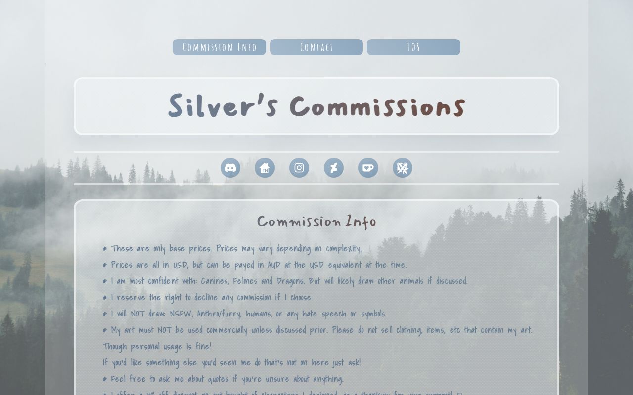 Silver’s Commissions